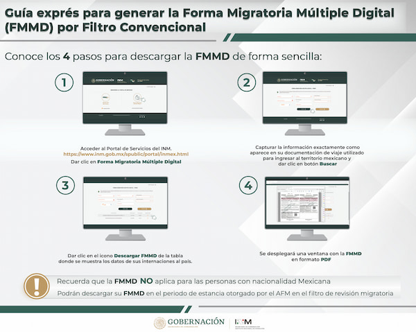 ¿Qué es y como llenar la Forma Migratoria Múltiple (FMM)? 2024